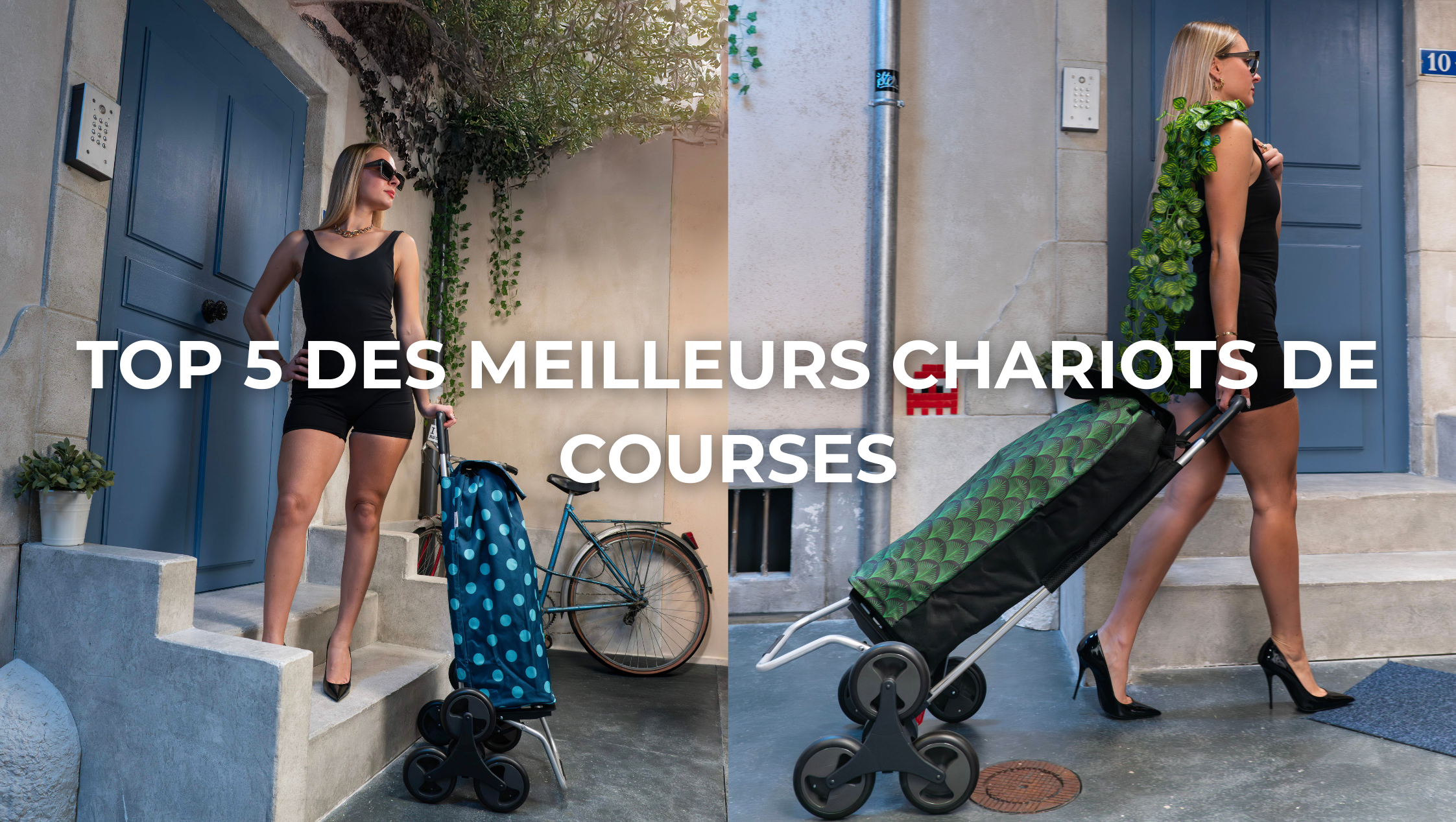 Les 5 meilleurs chariots de courses 2025 – Comparatif complet